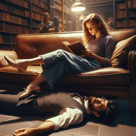 Hermione Resting Her Feet On A Mans Private Parts By Matriarcalsociety