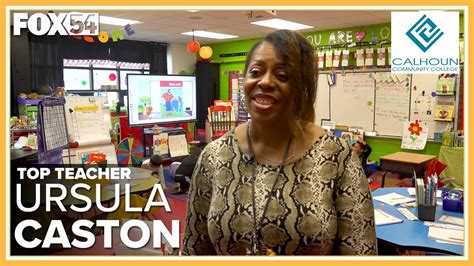 Valleys Top Teacher Mrs Ursula Caston West Decatur Elementary