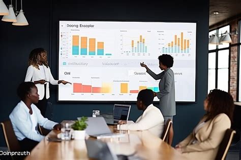 Premium Photo Business Woman Pitching Idea To The Client Presentation