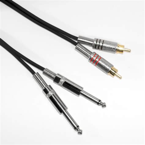 Bespeco Basic Interlink Cable 2 X Ø 35 Mm Stereo Jack 2 X Rca