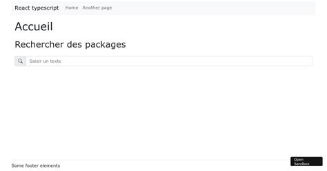 React Typescript Codesandbox