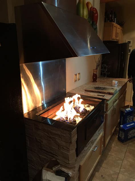 Indoor Bbq Grill Built In At Allison Stefanie Blog