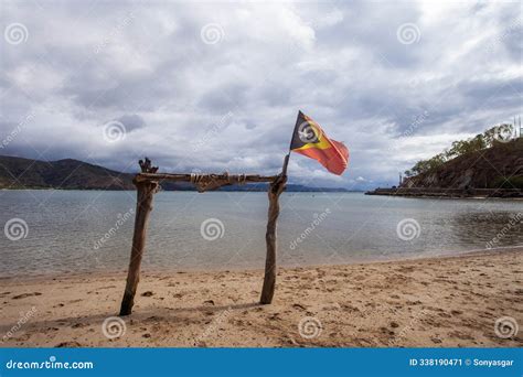 The Beauty Of The Areia Branca Beach On The Outskirts Of Dili City