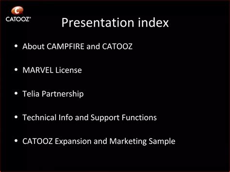 Campfire Presentation Ppt