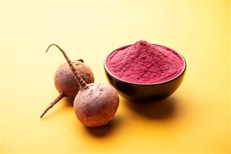 Premium Photo Heap Of Beetroot Or Beet Root Powder With Raw Whole