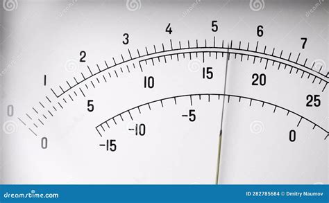 Analog Voltmeter Close Up Stock Footage Video Of Multimeter 282785684