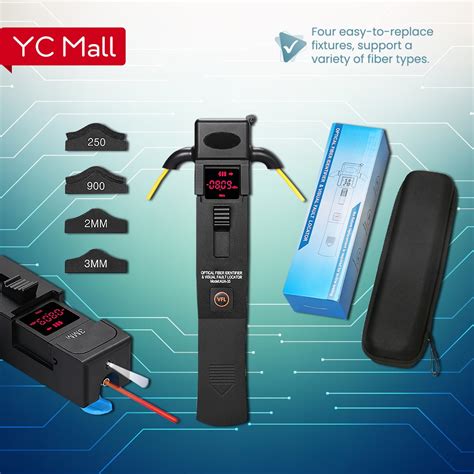 Fiber Optic Identifier Live Fiber Optical Identifier With Built In 10mw Vfl 800 1700nm Shopee