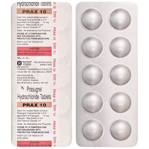 Prax 10 Tablet View Usage Side Effects Price And Subtitute Egmedi