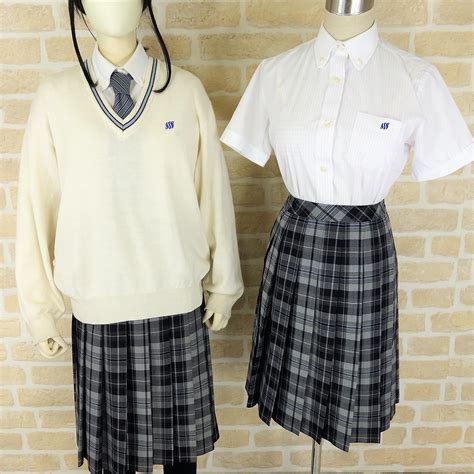 制服市場 不明 大阪 咲くやこの花高校 女子制服セット ブレザー M 合計8点 2a108