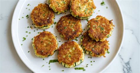 Air Fried Ranch Zucchini Fritters Chopped