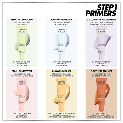 Color Correcting Step 1 Primers