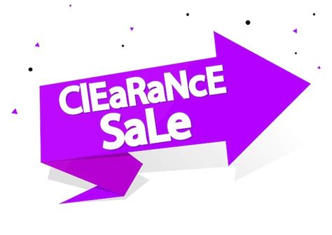 Premium Vector Clearance Sale Banner Design Template Or Poster For