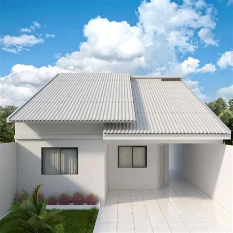 Telha Ondulada Em Fibrocimento 5mm 183x110 Cinza Brasilit Brama