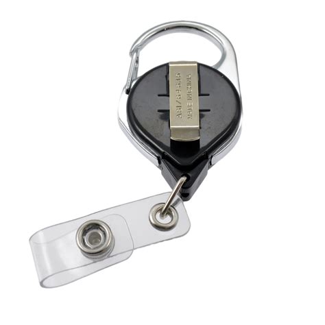Cbp Officer Mini Badge Carabiner Retractable Badge Reel Cbp Officer Id Holder