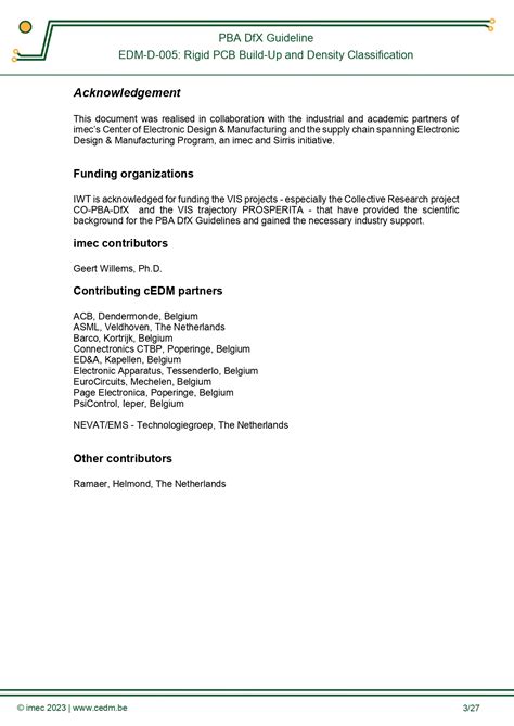 Rigid Pcb Build Up And Density Classification Edm Forum