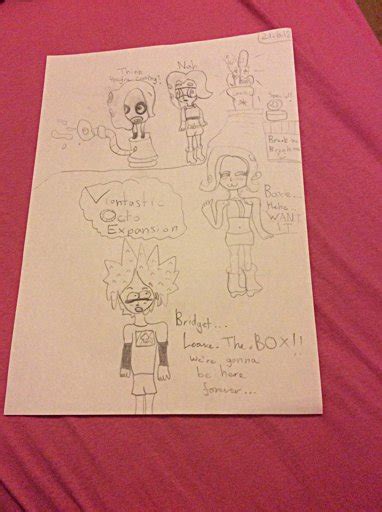 Bridgett And Her Few Favourite Things Viantastic Fanart Splatoon Amino