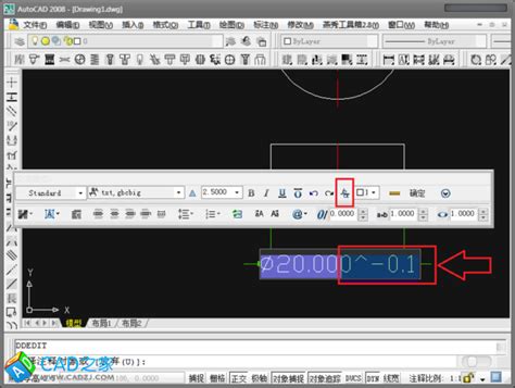 Cad标注时字母下标怎么显示的说明 Cad之家