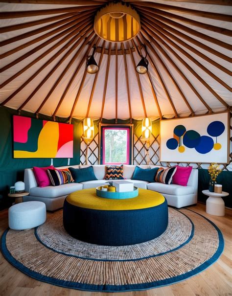 5 Avant Garde Yurt Living Interior Design Ideas For Modern Comfort