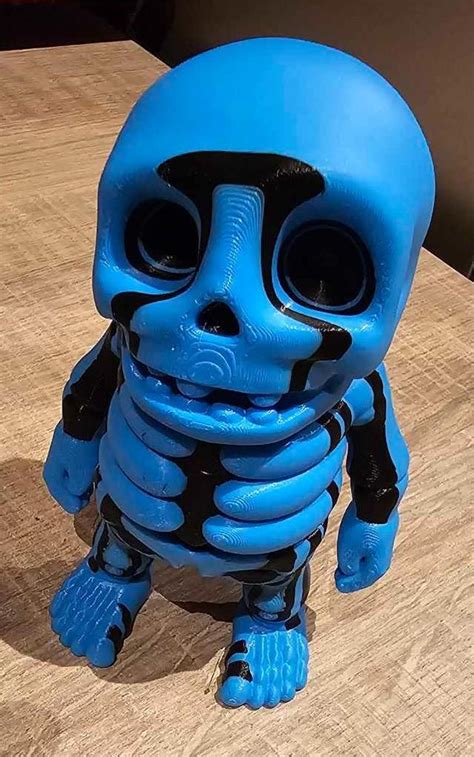 3d Printable Tiny Skeleton • Made With Bambu Lab X1 Carbon Ams・cults