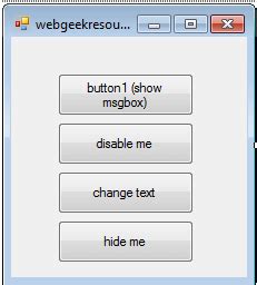 Buttons In C INetTutor