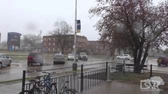 4 9 15 Kearney Ne Snowfall At University Of Nebraska Nathan Moore