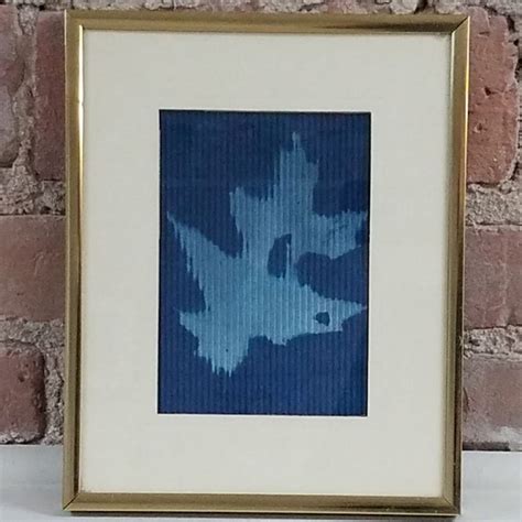 Autumn Leaf Cyanotype Cyanotypes