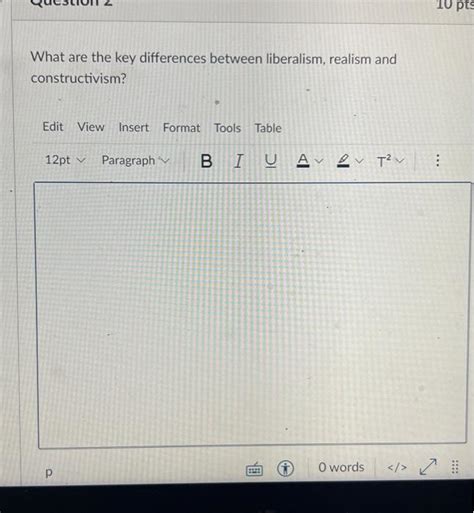 What Are The Key Differences Between Liberalism
