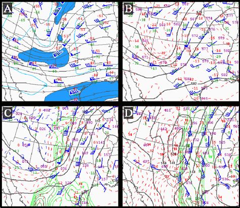 Objective Upper Air Analysis Valid 0000 Utc On 22 April 2007 With