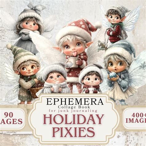 Pixie Christmas Digital Etsy