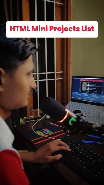 Html Mini Projects List 🔥 Frontenddevelopment Youtube