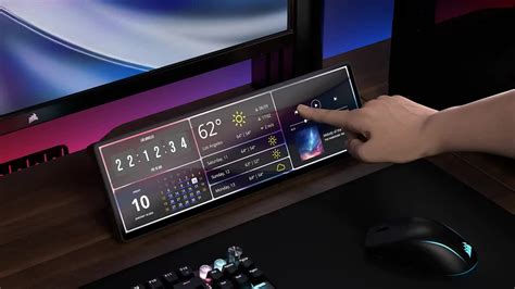 Corsair Xeneon Edge Is A 32 9 Secondary Touchscreen Display That Mounts Almost Anywhere Techspot