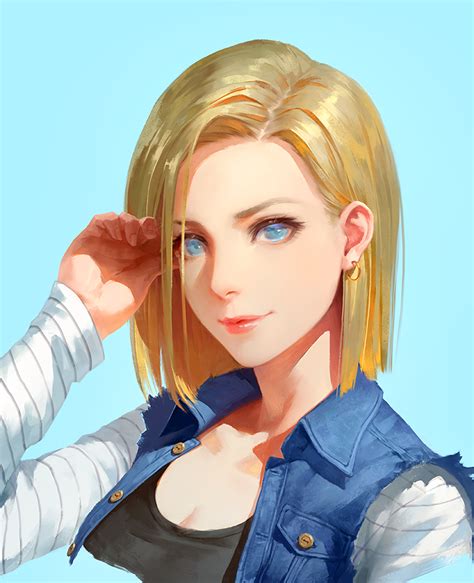 Android 18 [art By Shuichiwada] R Animeart