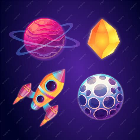 Premium Vector Gradient Game Assets Collection Premium Vector Gradient Game Assets Collection