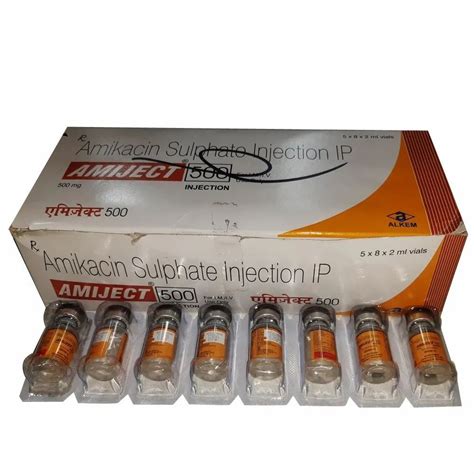 Amikacin Sulphate Injection Ip At Rs 750box Pharmaceutical Tablets