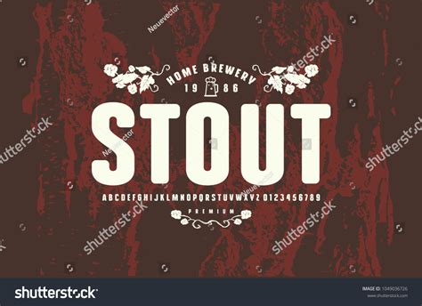 Sans Serif Font Rounded Corners Label Stock Vector Royalty Free Shutterstock