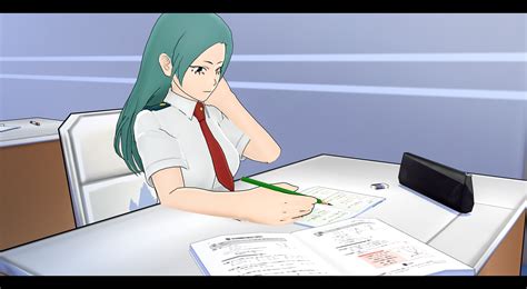 Mmd In The Classroom By Mijumarunr1 On Deviantart
