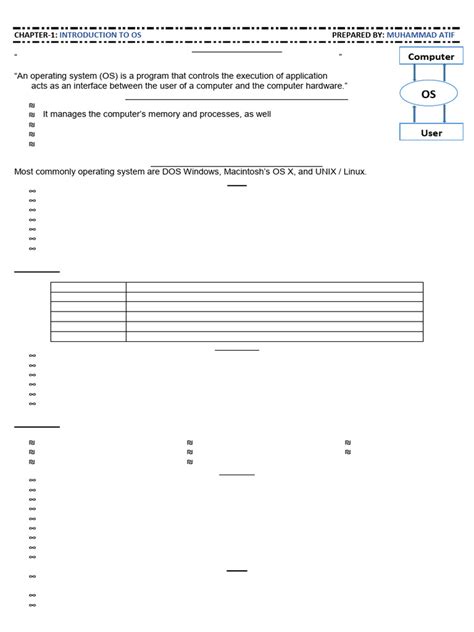 Chapter 1 Introduction To Os Pdf Process Computing Operating