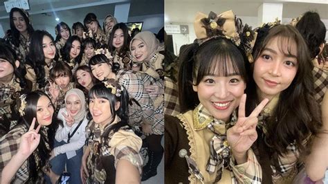 6 Potret Reunian Member Jkt48 Generasi 1 Nabilah Tampil Menawan Dengan