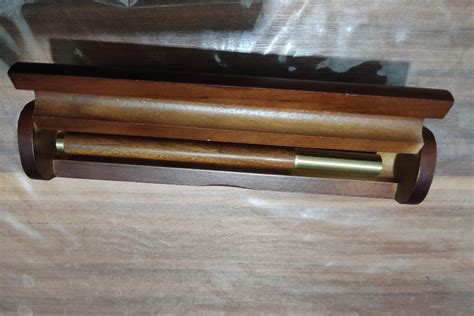 روان نویس چوبی اصل با جعبه چوبی