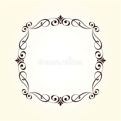Vector Retro Frames For Your Projectsvector Stock Vector