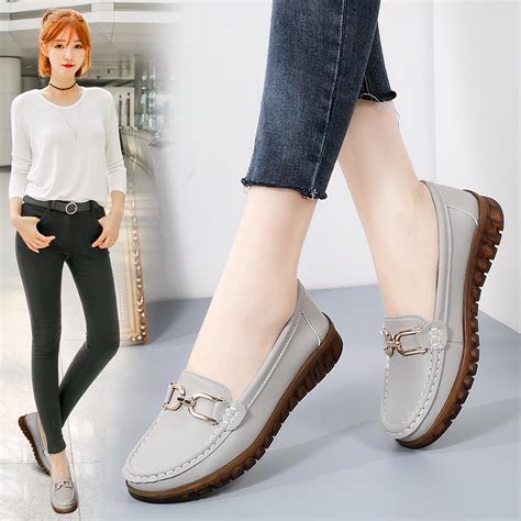 Womens Casual Loafers In Artificial Leather • Master Loafer