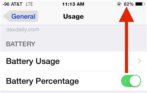 How To Show Battery Percentage On Iphone To Indicate Remaining Battery