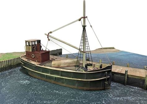 Ho 187 Scale 68 Steam Freighter Kit Waterline Hull For Model