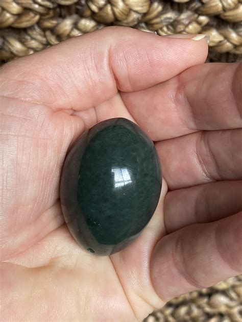 Genuine Nephrite Jade Yoni Egg Free Yoni Steam Botanicals — With Good