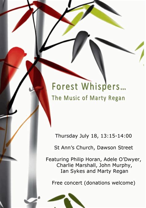 Forest Whispers The Music Of Marty Regan The Journal Of Music In Ireland News Reviews And