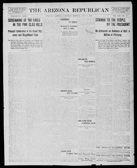 Arizona Republican 1902 07 05 Arizona Memory Project