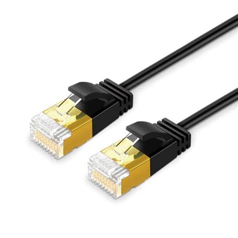 Shielded Cat 7 Cable Cat 7a Cable Sstp Ultra Slim Patch E Key Electronics