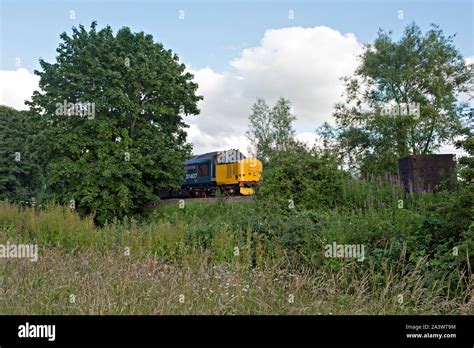 British Railways Class 37 Diesel Electric Locomotive No 37409 Seen Near