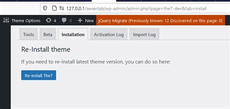 Pre Made Website Content Missing Dream Theme