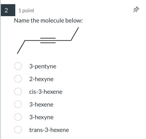 Describe This Molecule Choose All Correct Answers